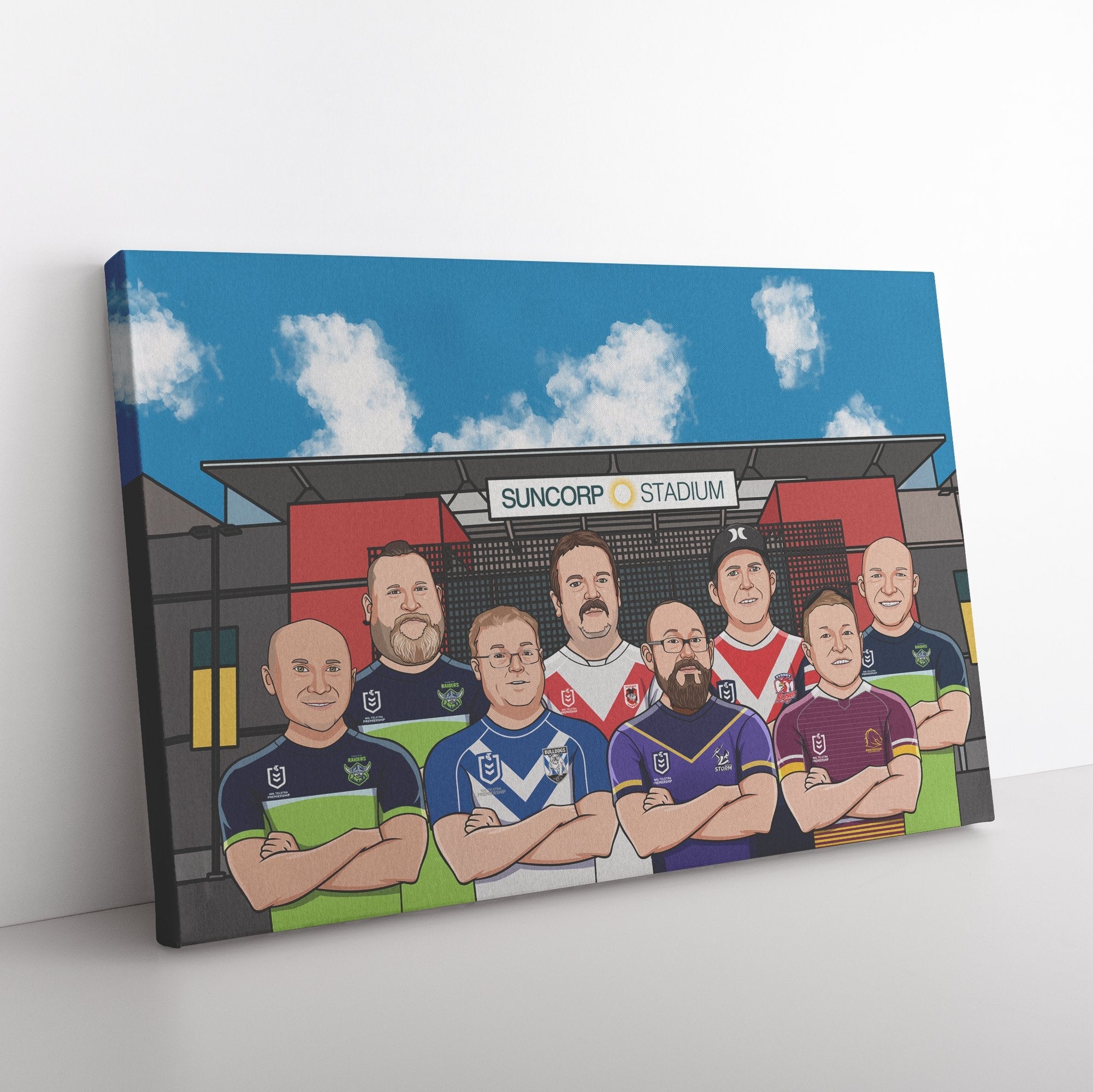 RUGBY LEAGUE – I am Cartoonified