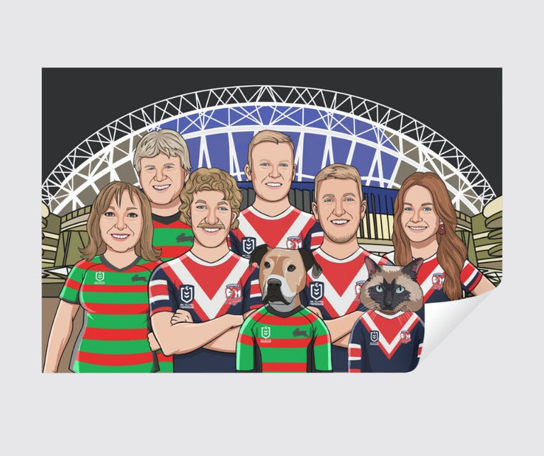 NRL Cartoon - Poster – I am Cartoonified