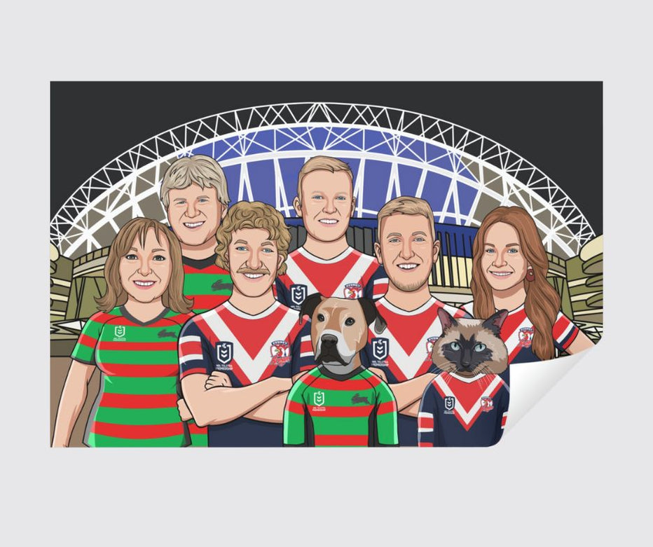 NRL Cartoon - Poster – I am Cartoonified