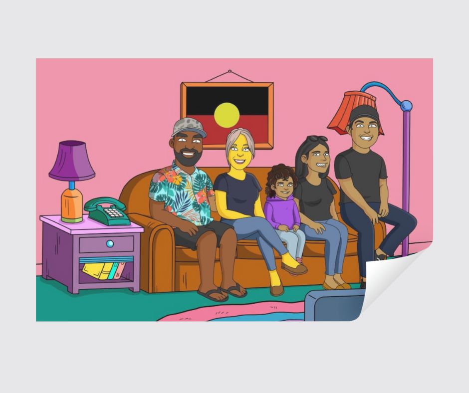 Simpsonify Cartoon - Poster – I am Cartoonified