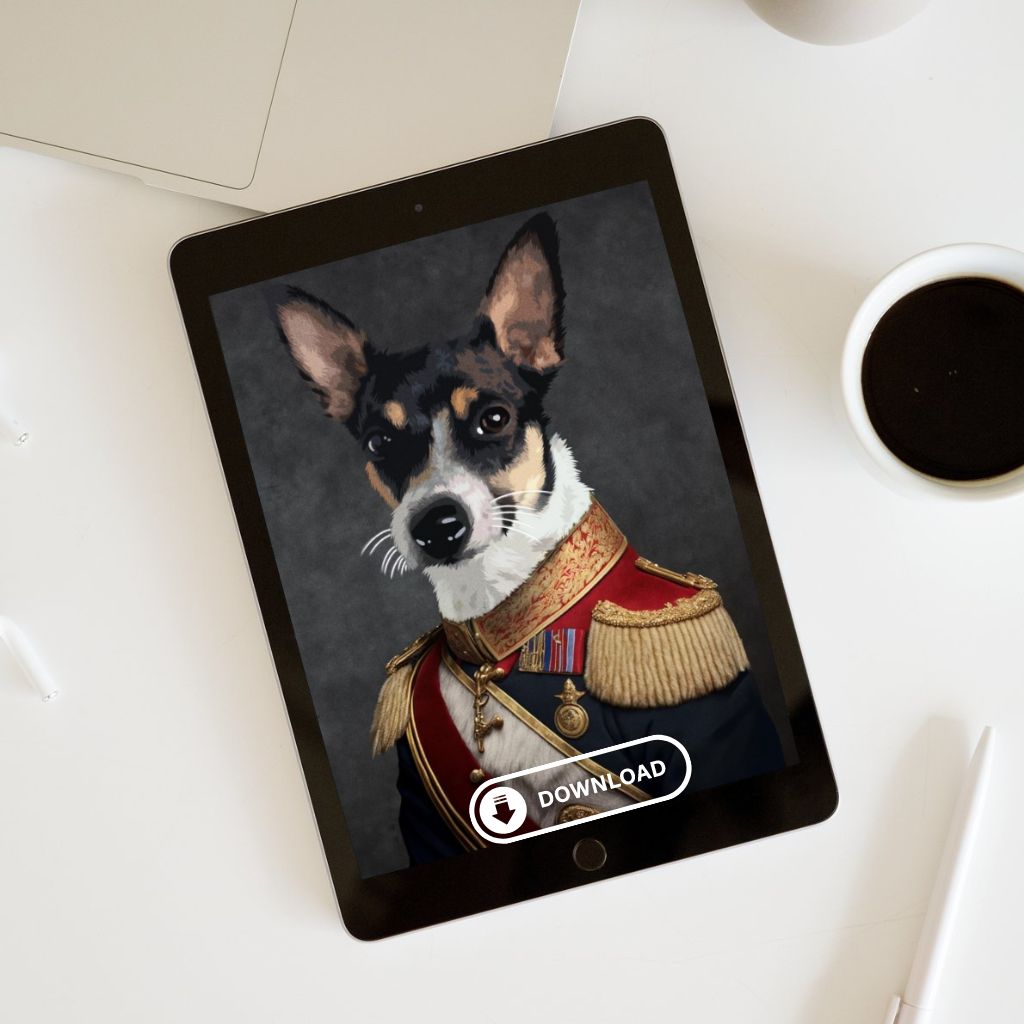 Pets Digital File – I am Cartoonified