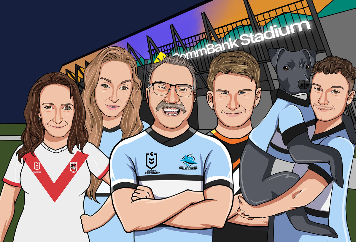 NRL CARTOON - Poster – I am Cartoonified